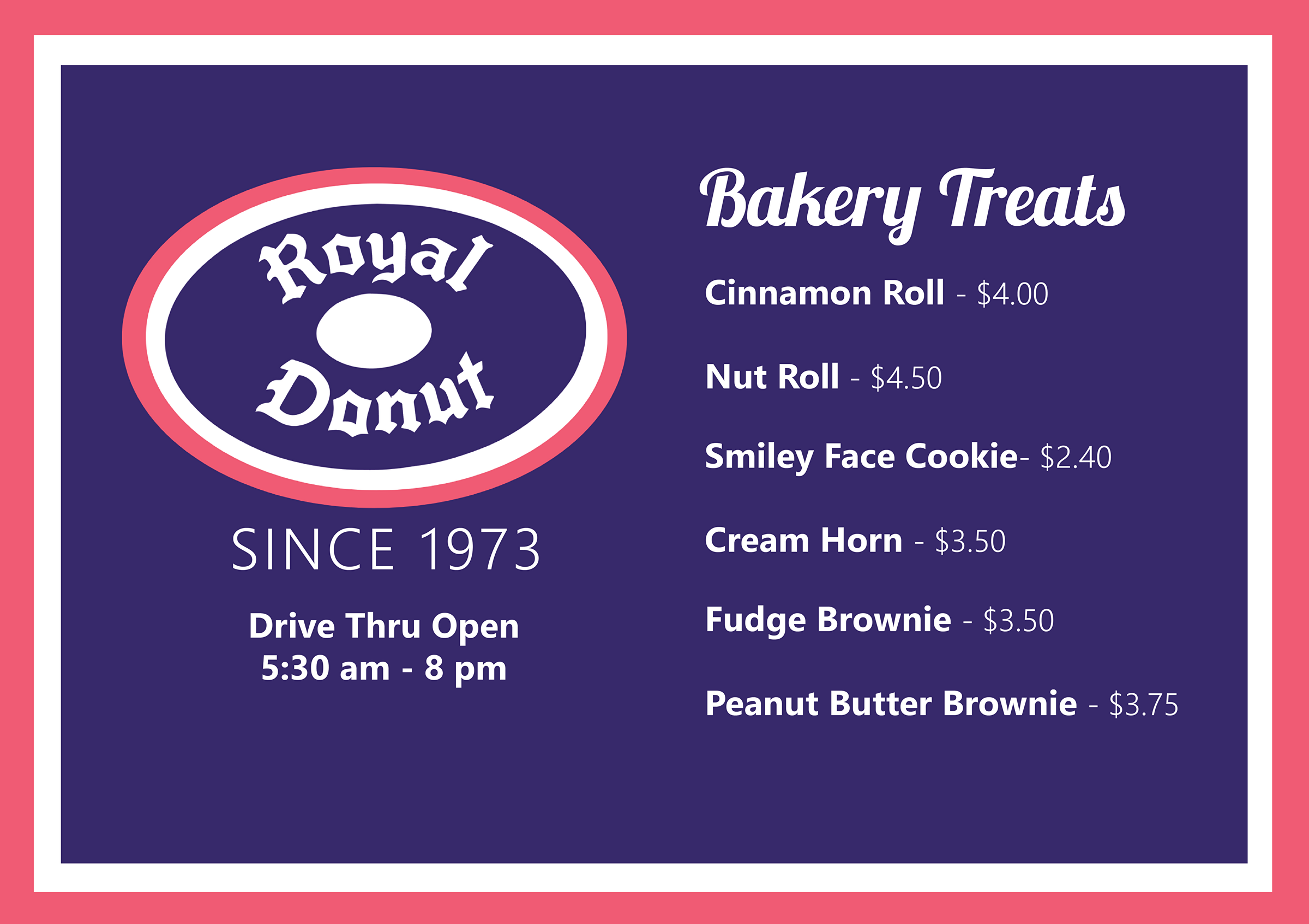 Use the left & right arrows to scroll the menu.